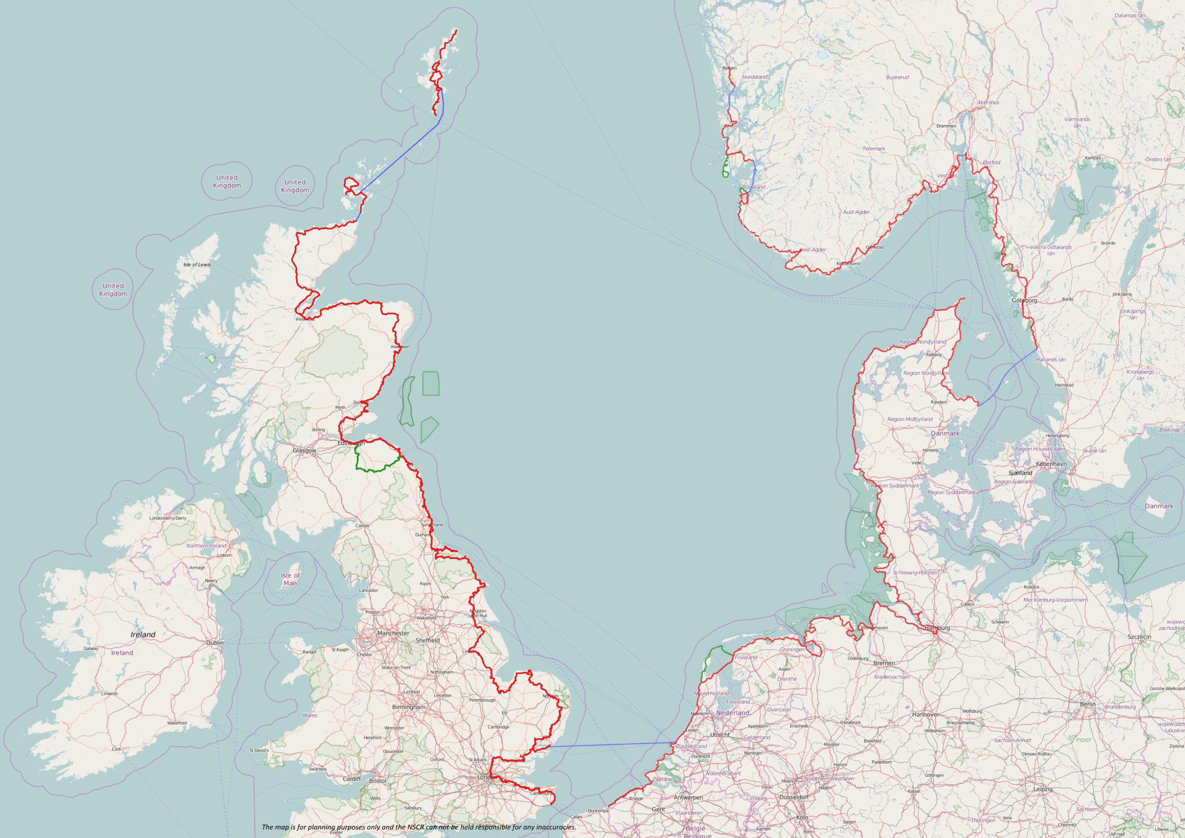 north sea cycle route – RadErFahrung